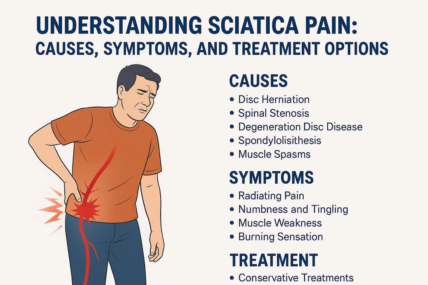 Understanding Sciatica Pain: Causes, Symptoms & Treatment Options ...